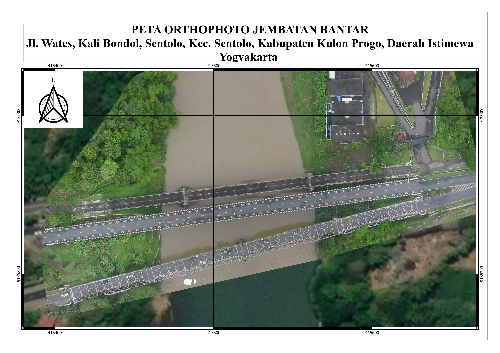Pemanfaatan Orthophoto dan 3D Model untuk Mengetahui Dimensi Jembatan Bantar | MAPID